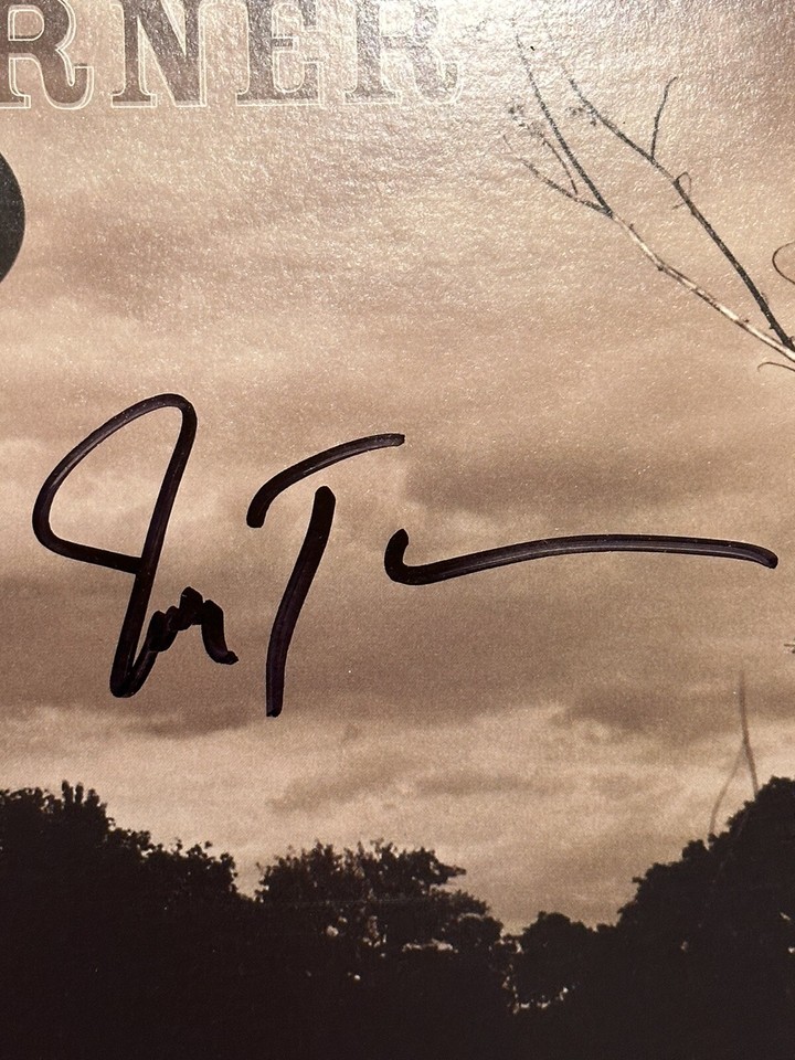 Josh Turner - Long Black Train NEW SIGNED Vinyl Autographed ...