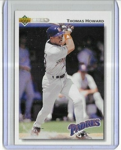 1992 Upper Deck #416 Thomas Howard San Diego Padres | eBay
