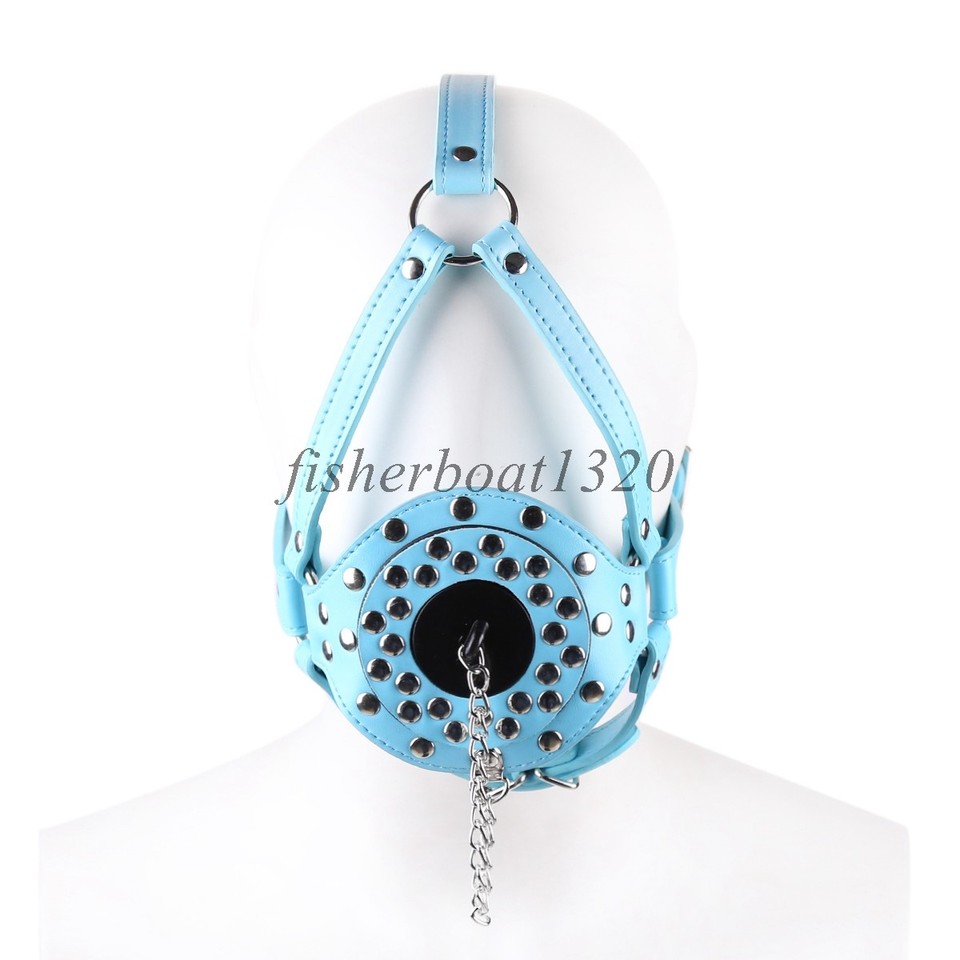 Funnel Head Mask Binding Hood Harness Fluid Liquid Feeder Open Mouth ...