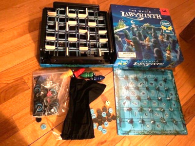 THE MAGIC LABYRINTH GAME-2009 AWARD WINNING GAME-SOLD AS SHOWN & READY ...