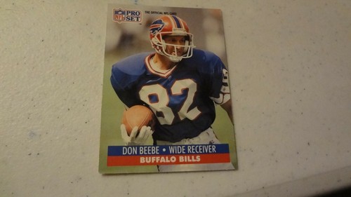 1991 PRO SET # 442 DON BEEBE FOOTBALL CARD | eBay