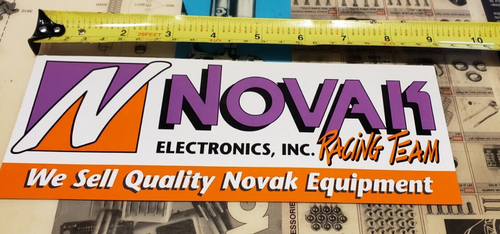 Novak Dealer Window Decal Sheet 9x3.25 inch 23x8 cm Tool Box / Model ...