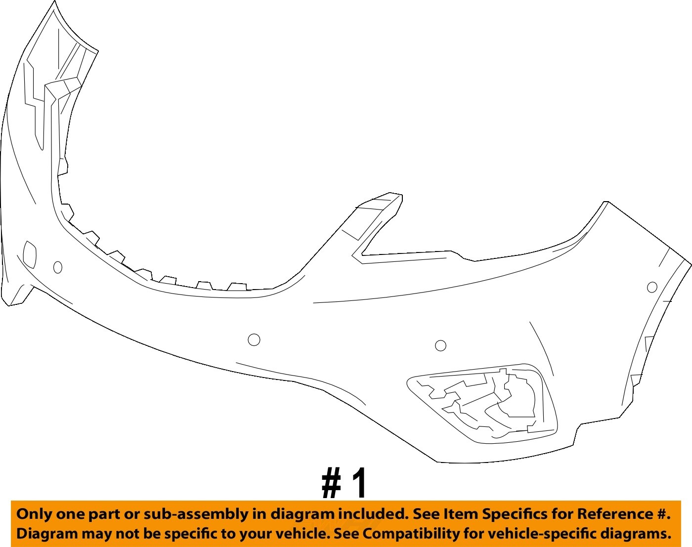 Buick GM OEM Bumper Cover 84387586 | eBay