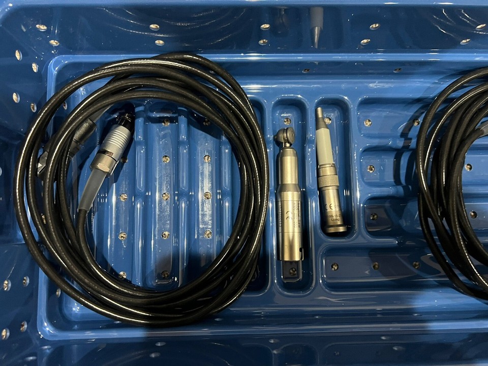 STRYKER REMB COMPLETE SET: 6400-99 UNIVERSAL DRIVER; CASE & ATTACHMENTS ...