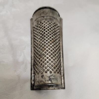 Vintage 5 1/4" Made in Germany Metal Hanging Nutmeg Grater | eBay