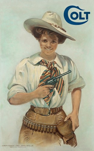COLT FIREARMS ADVERTISING POSTER | eBay