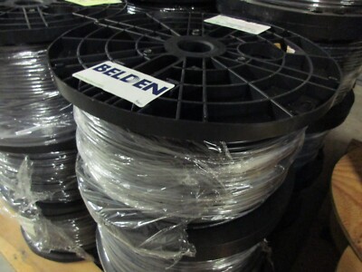 BELDEN 9259 Black RG-59/U 22 AWG 75 Ohm COAX Cable 1000 ft. Spool | eBay