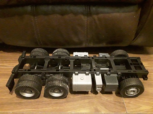 bruder scania truck chassis long new shape with Silver parts | eBay