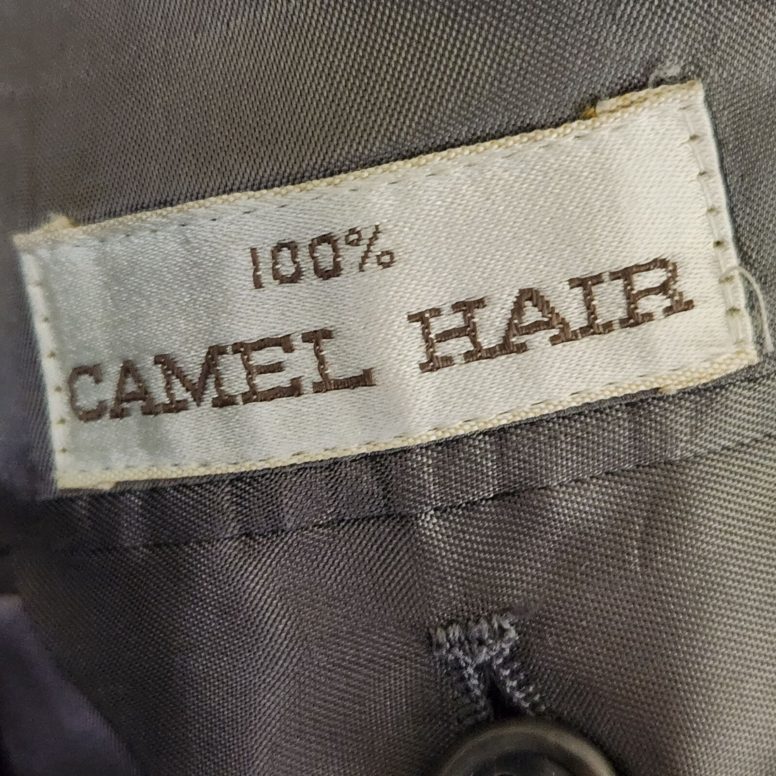 Bill Blass For Lord And Taylor Black Hounds Tooth Camel Hair Jacket ...