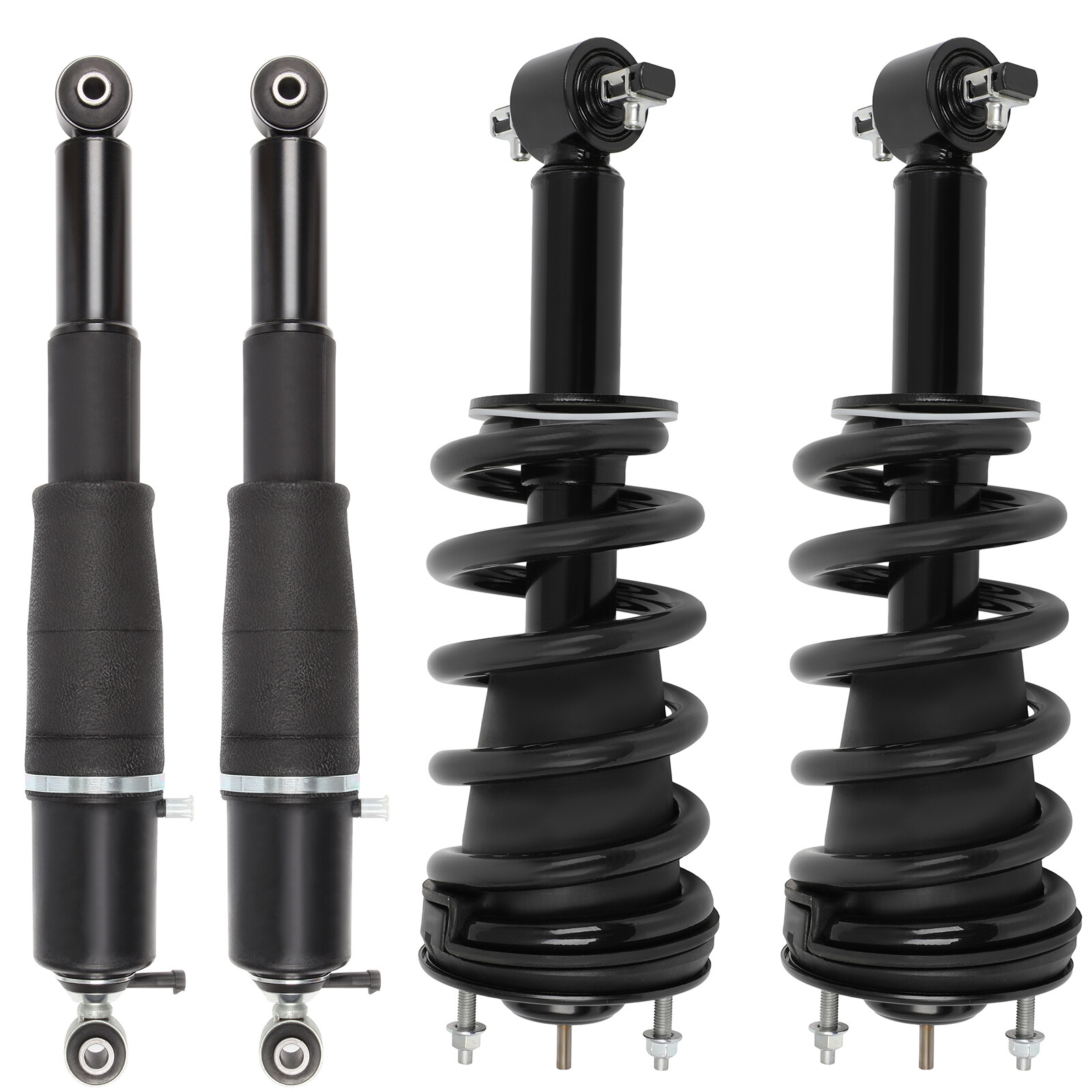 4PCS For Chevy Tahoe Suburban Magnetic Front Rear Shock Absorber Strut ...