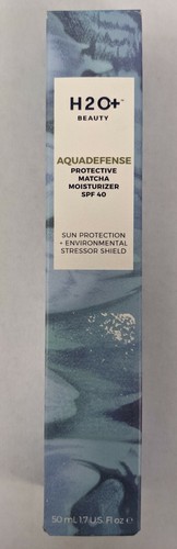 H2O+ BEAUTY AQUADEFENSE PROTECTIVE MATCHA MOISTURIZER SPF 40 1.7fl oz ...