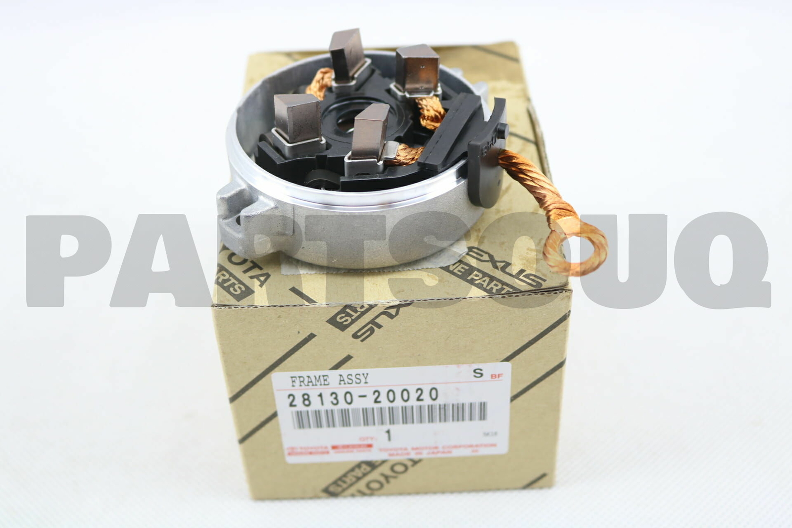 2813020020 Genuine Toyota FRAME ASSY, STARTER COMMUTATOR END 28130 ...