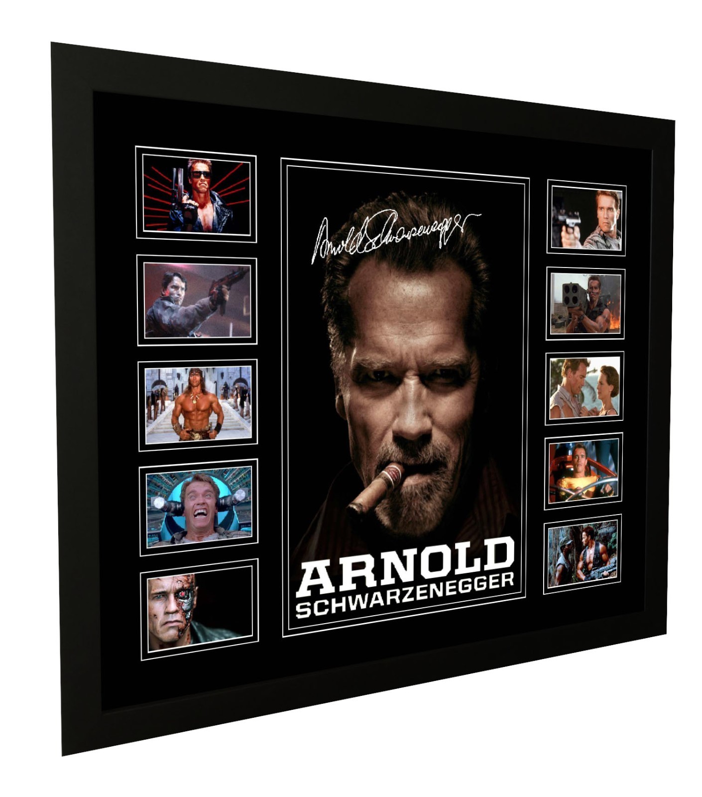 NEW ARNOLD SCHWARZENEGGER SIGNED LIMITED EDITION FRAMED MEMORABILIA ...