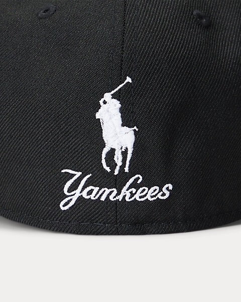 Polo Ralph Lauren NY Yankees Blk/White New Era Limited Ed Baseball Hat ...