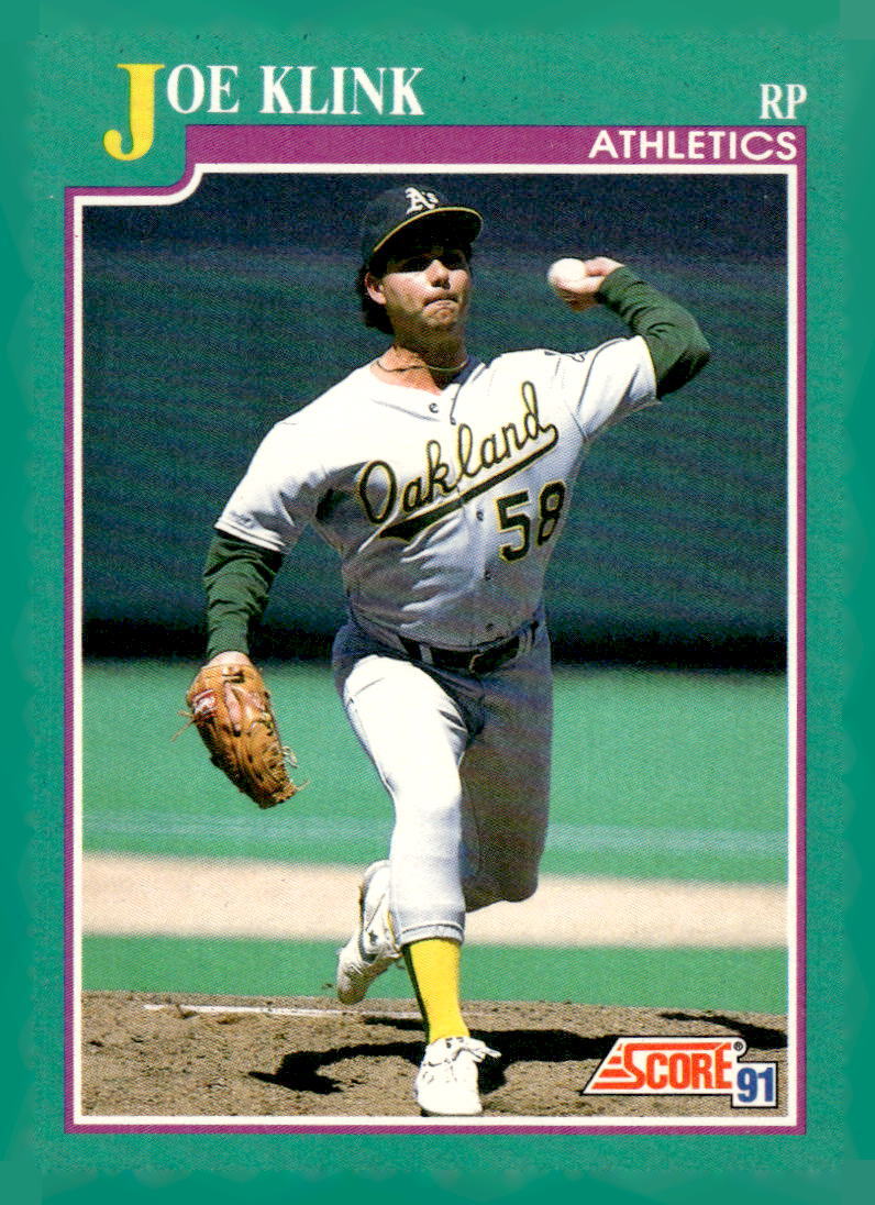 1991 Score #588 Joe Klink | eBay