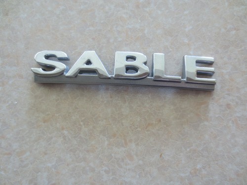 Original Ford Mercury Sable car badge / emblem | eBay