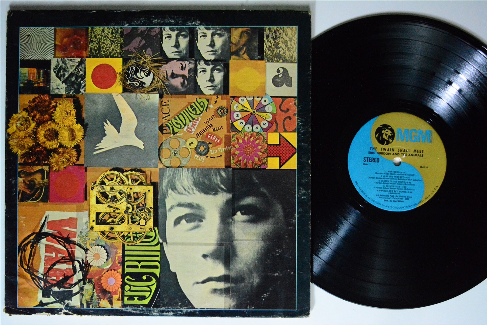 ERIC BURDON & THE ANIMALS The Twain Shall Meet MGM LP VG++ 1968 1st ...