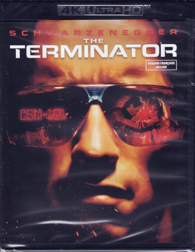 THE TERMINATOR 4K ULTRA HD SET with Arnold Schwarzenegger & Linda ...
