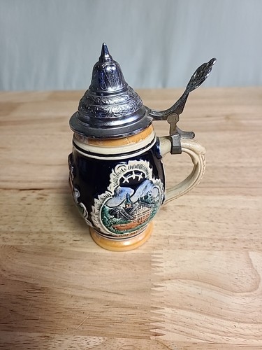 Vintage Beer Stein Made In Western Germany T In Triangle Mark | eBay