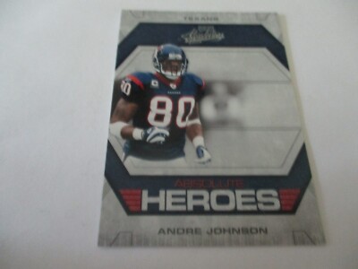 2008 Absolute Heroes Andre Johnson Card #AH7 Serial #225/250 | eBay
