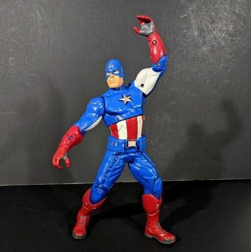 Marvel Avengers Captain America Talking Electronic Action Figure 2012 ...