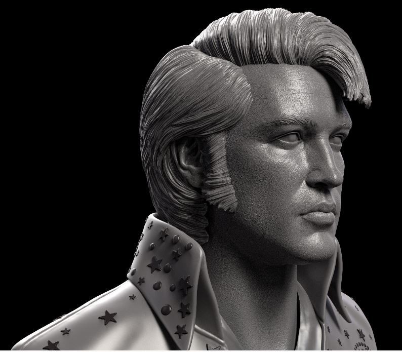 Massive 15" Elvis Presley Aloha Statue – Rare Exclusive Detailed ...