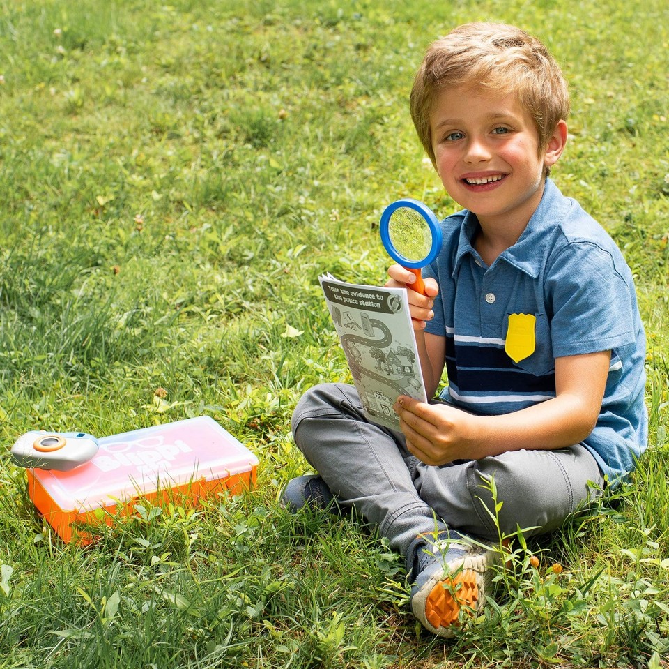 Blippi Detective Roleplay Set - Carry Case, Camera, Personalized Yellow ...
