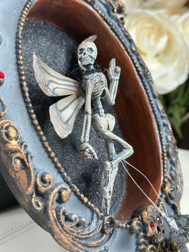 Katherine's Collection Halloween Framed Dead Fairy Oddity 3D Skeleton ...