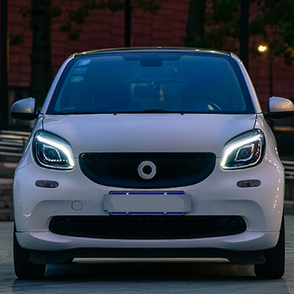 For Benz Smart 2016-2019 Headlight LED DRL Sequential Signal LED Low ...