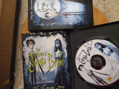 “Tim Burton’s Corpse Bride” DVD w/ Collector’s Book & Lenticular Slip ...