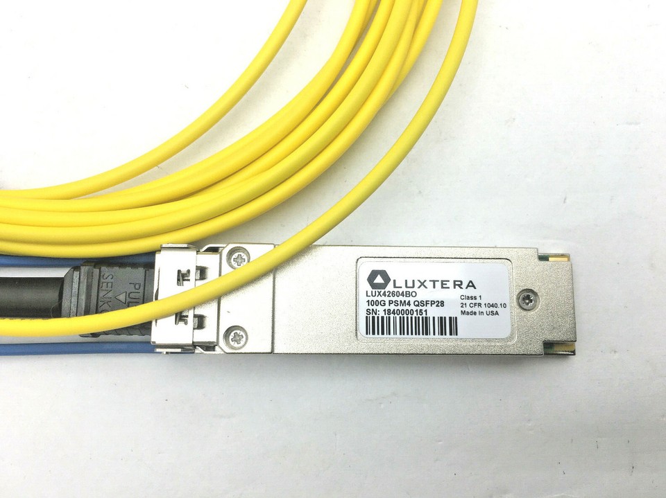 Luxtera LUX42604BO-MT0500 21 cfr 1040.10 Class 1 100G PSM4 QSFP28 ...