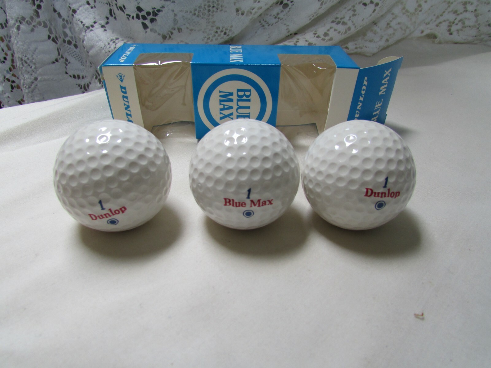 Vintage Dunlop New Blue Max Golf Balls #1 Sleeve of 3 | eBay