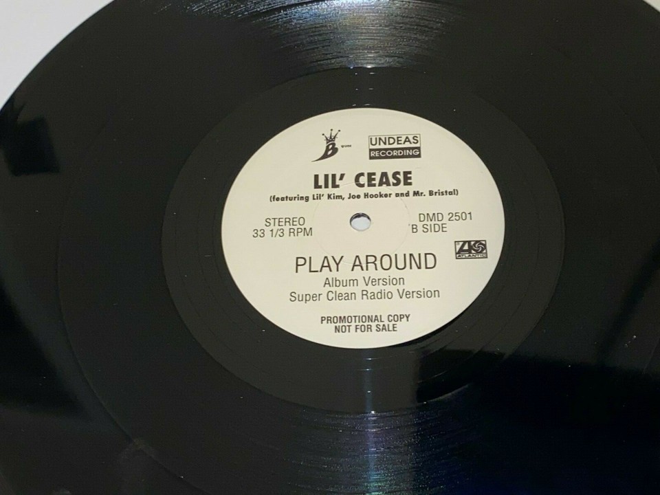 LIL' CEASE - PLAY AROUND - UNDEAS 2501 - PROMO RADIO VERSION - VINYL LP ...