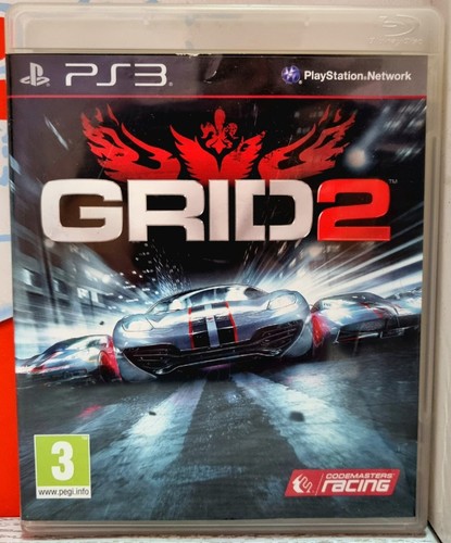 RACEDRIVER GRID 2 PS3 PLAYSTATION 3 RACING GAME ITALIANO COMPLETO BUONO ...