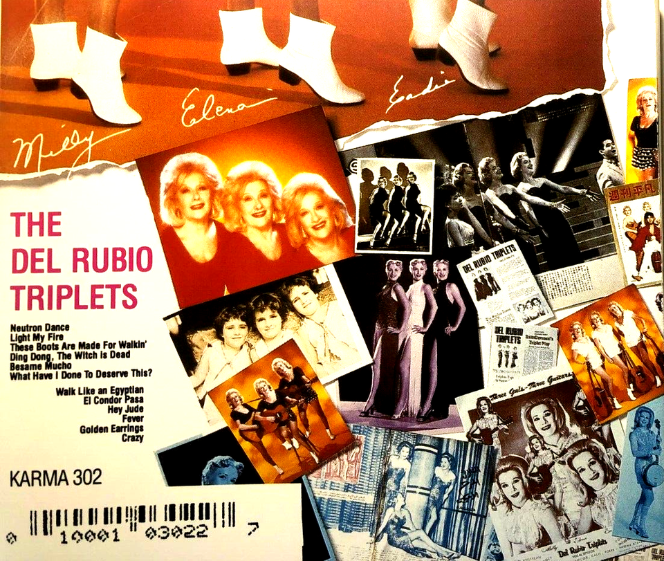 THREE GALS, THREE GUITARS - DEL RUBIO TRIPLETS, CD, 1992 | eBay