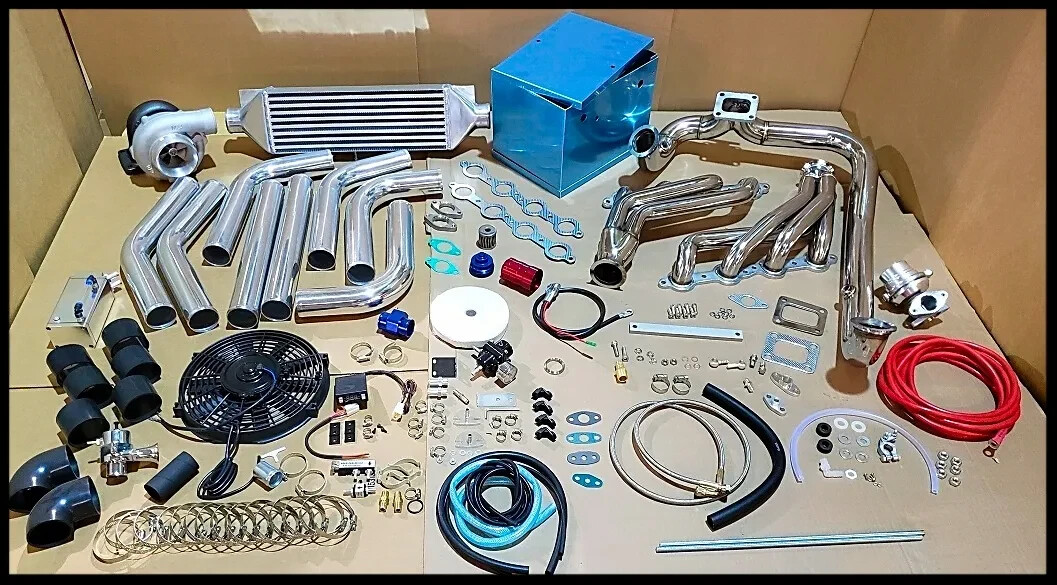 Single Turbo Kit Vortec v8 LSX LS1 LS1 FOR CAMARO TRANS AM FBODY T4 5.7 ...