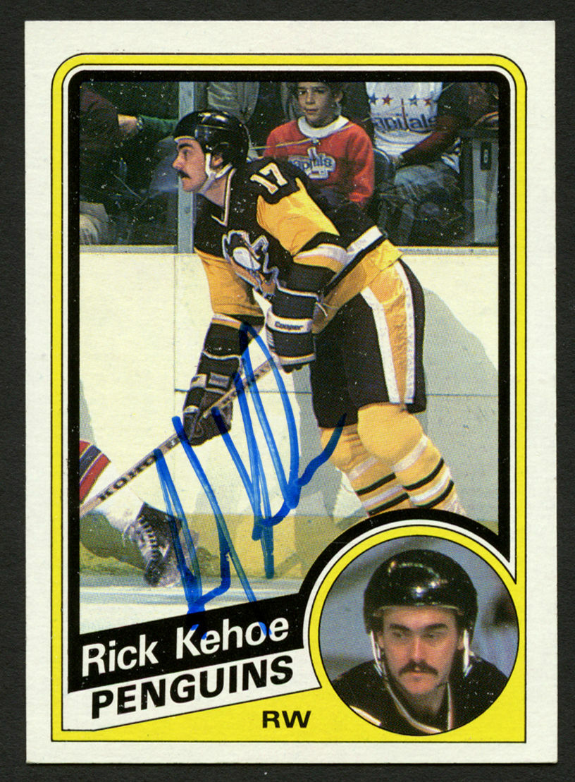 Rick Kehoe #125 signed autograph auto 1984-85 Topps Hockey Trading Card ...