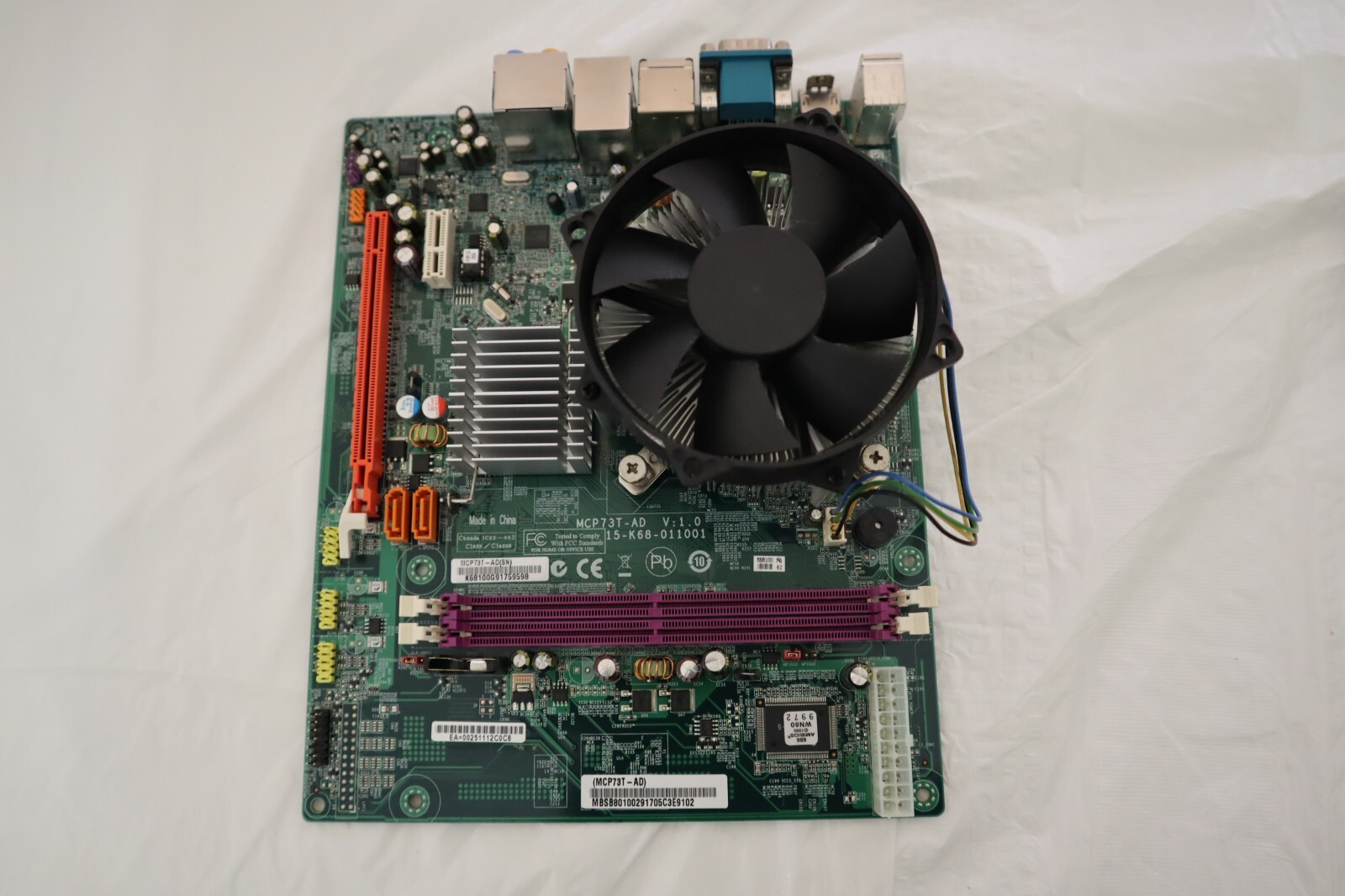 Acer MCP73T-AD, LGA 775/Socket T, Intel (MB.SB801.002) Motherboard for ...