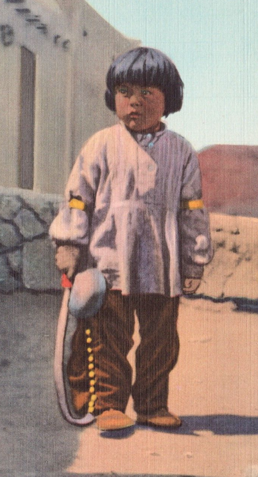 Postcard Arizona Fred Harvey Native American Hopi Boy | eBay