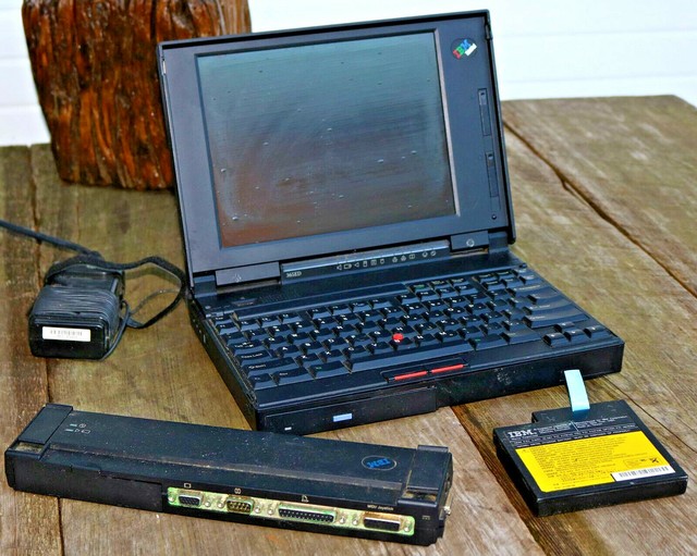 IBM ThinkPad Type 2625 365ED Vintage Working to Bios as Is Screen Bad ...