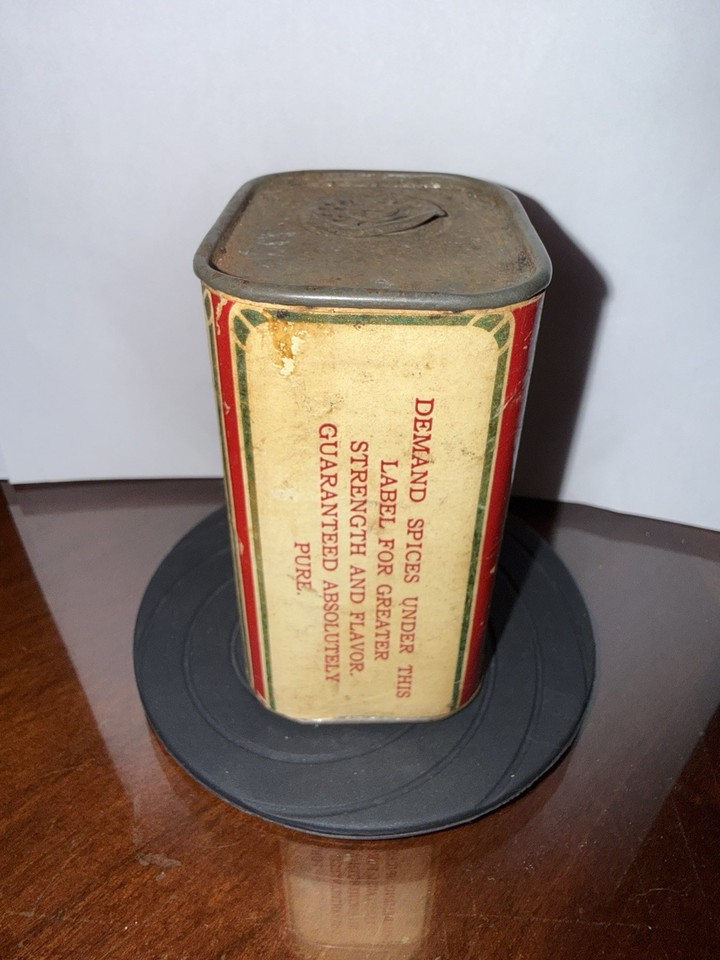 Vintage WWII Era Blossom Nutmeg Cardboard Tin 3oz. *Some Contents* | eBay
