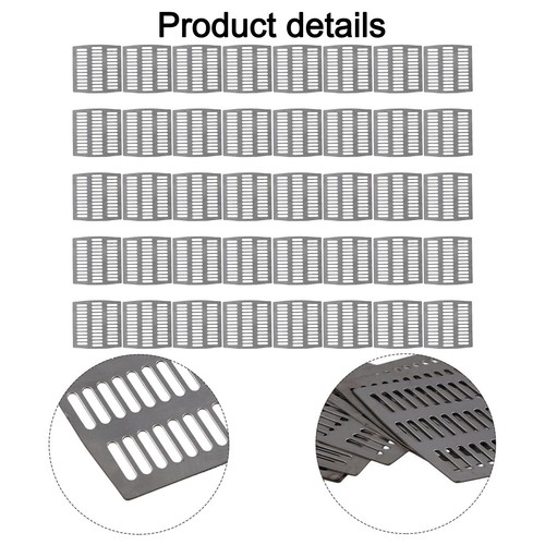 Pest Resistant Solution Set of 50 Stainless Steel Weep Hole Inserts ...