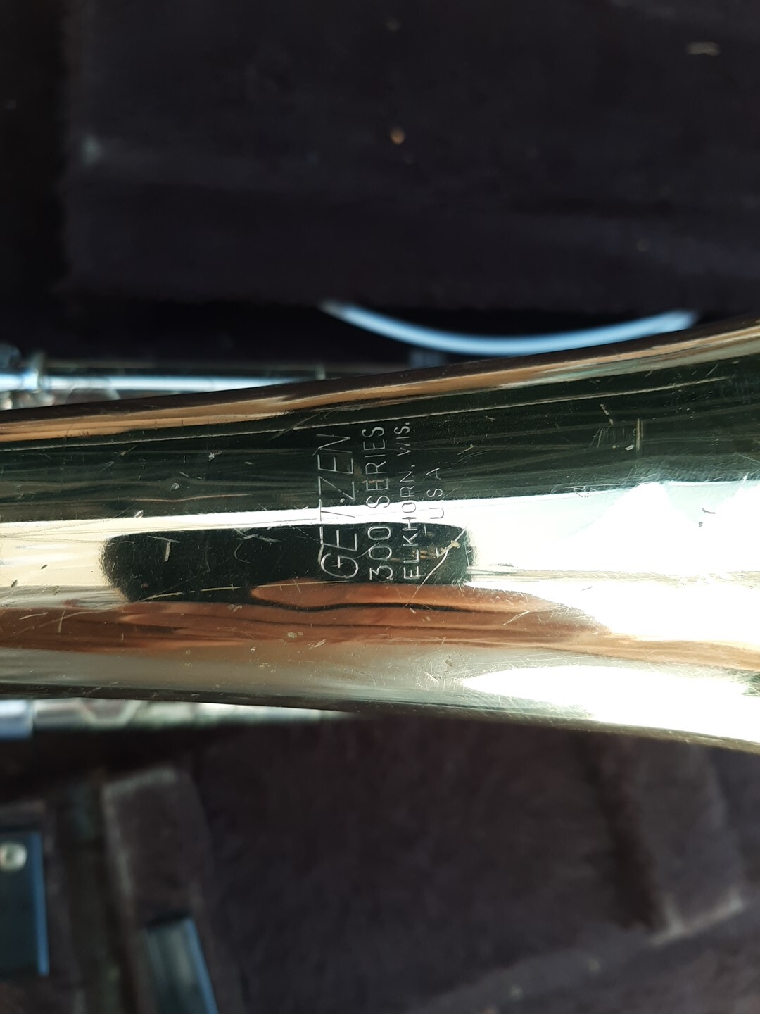 getzen trombone 300 Series With Case And Benge 12c Mouthpiece Great Trombone... | eBay