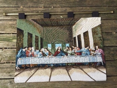 Catholic Methodist Baptist JESUS The Last Supper Vatican Vestibule WALL ...