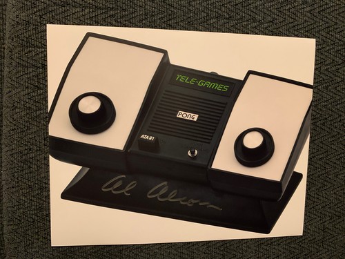 Allan Al Alcorn Signed 8 X 10 Picture Autographed Atari Pong Creator ...