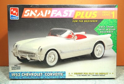 1/25 AMT 1953 CHEVROLET CORVETTE MODEL KIT # 8314 | eBay