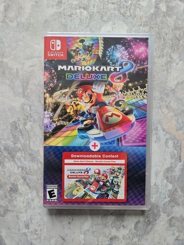 Mario Kart 8 Deluxe + Booster Course Pass Wave 1-6 DLC Nintendo Switch ...