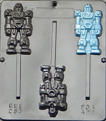 Transformer Lollipop Chocolate Candy Mold 288 NEW | eBay