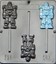 Transformer Lollipop Chocolate Candy Mold 288 NEW | eBay