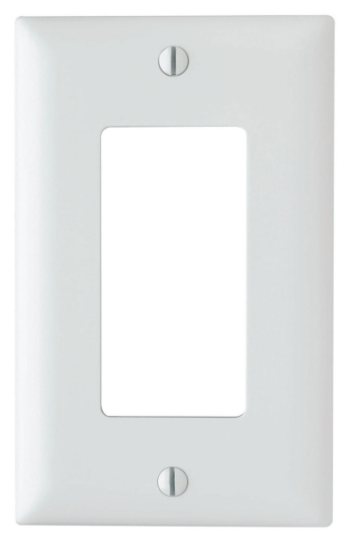5 Legrand Trademaster White 1-Gang Decora Nylon Wallplate GFI GFCI ...